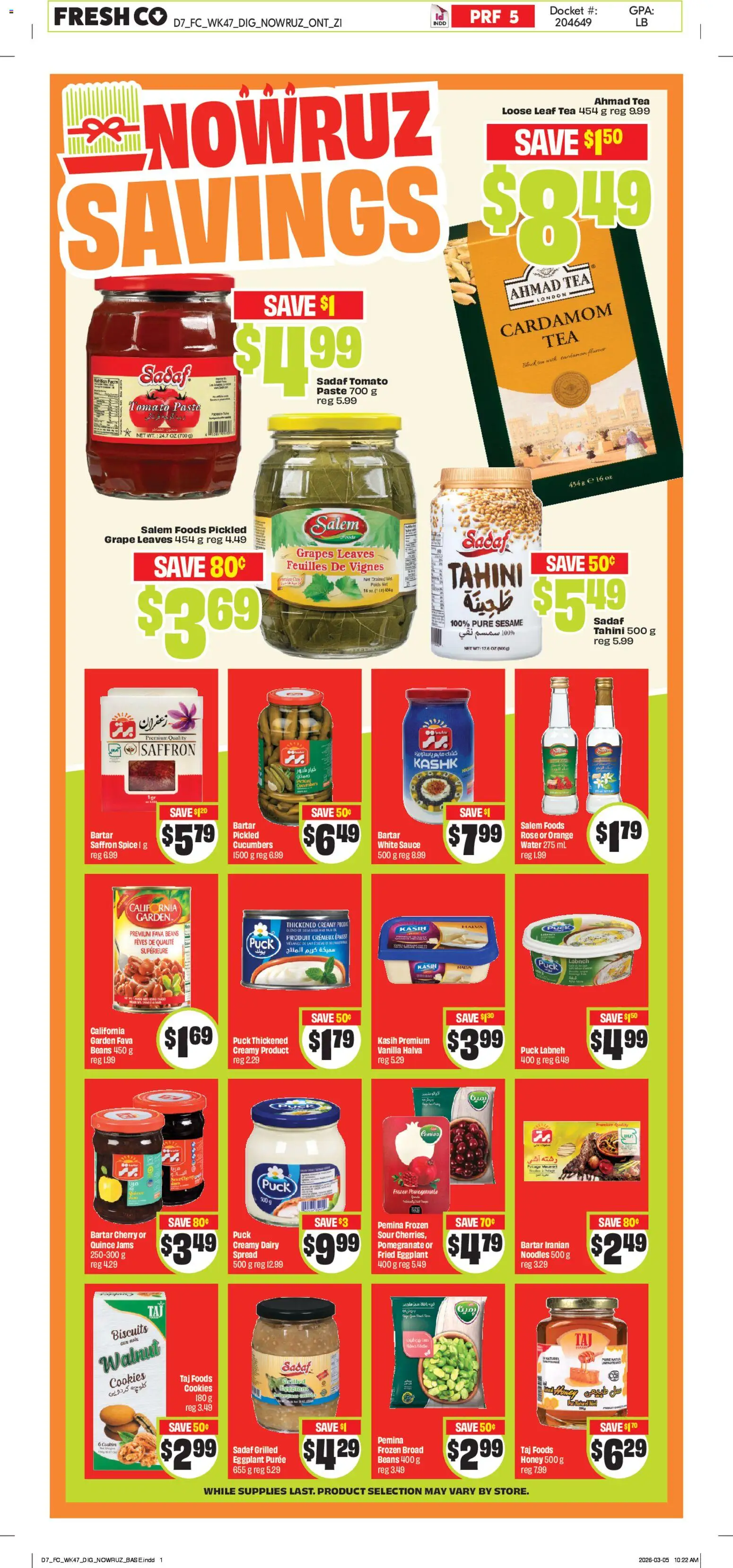 FreshCo flyer from Mar 19, 2026 > online preview