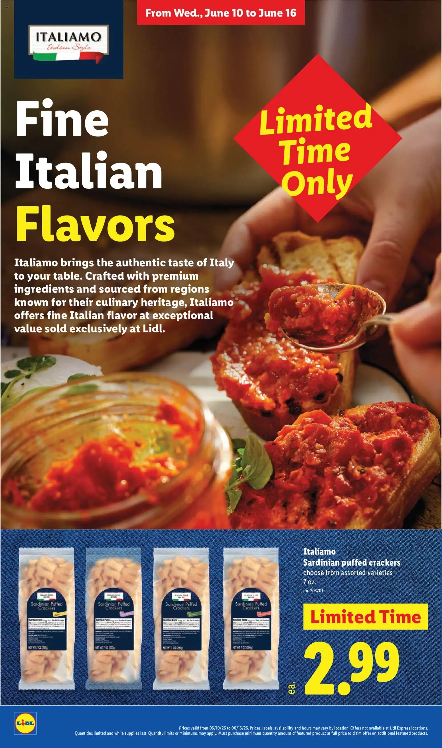 Lidl Weekly Ad | 06/10 - 06/16 2026 | Sale