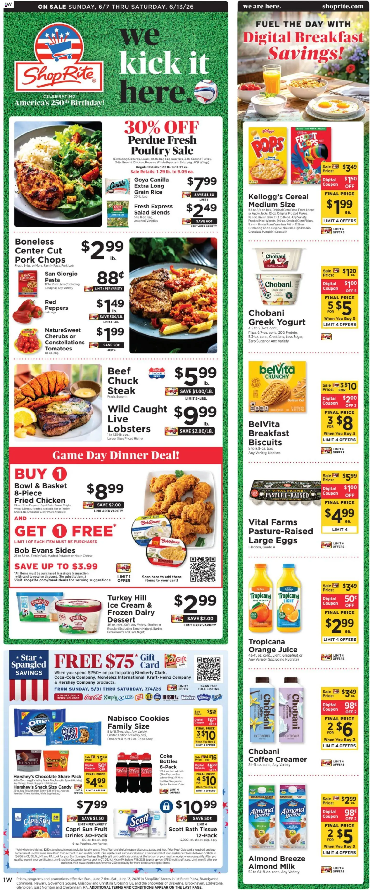 ShopRite Weekly Ad | 06/07 - 06/13 2026 | Sale