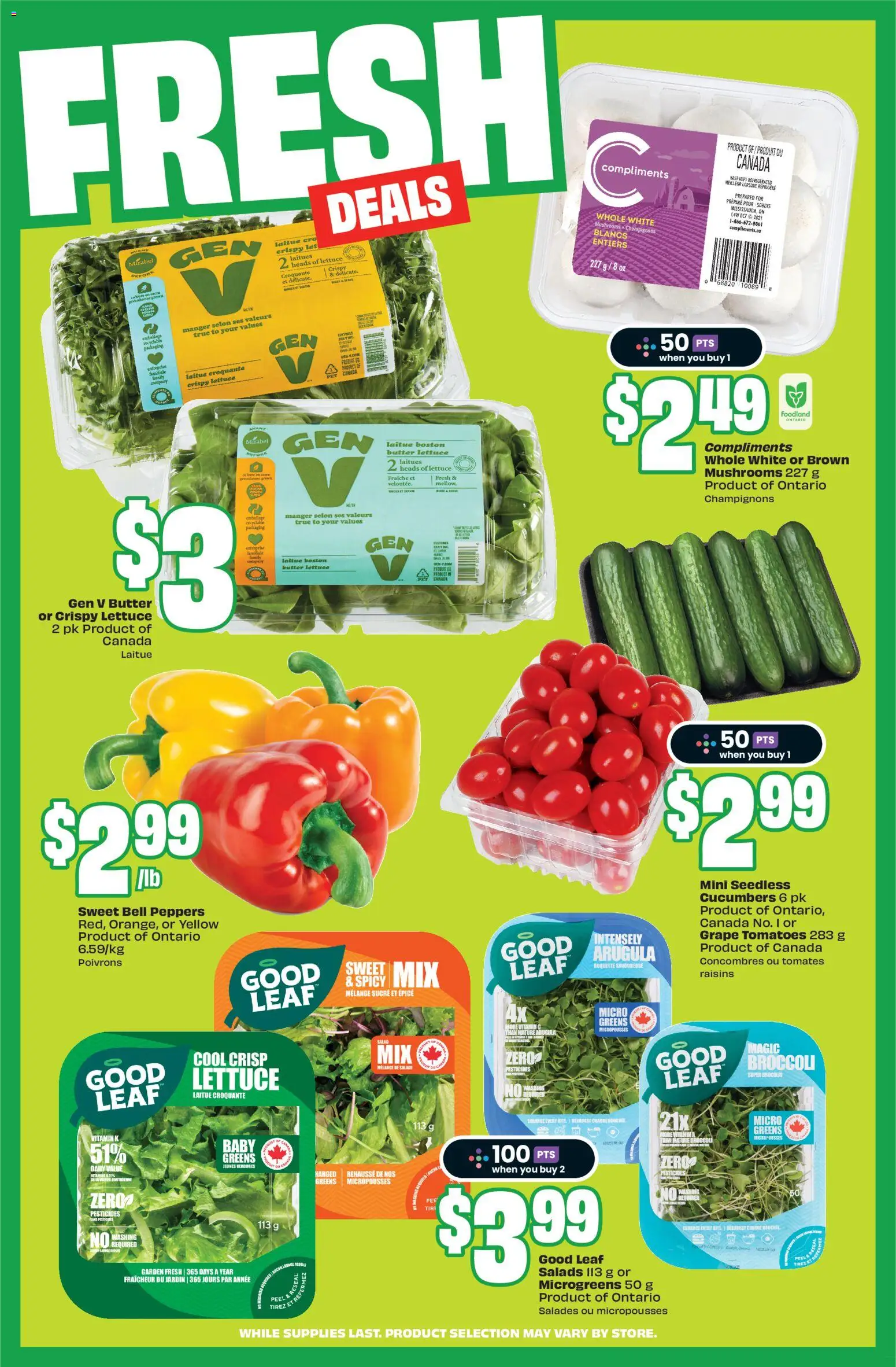 FreshCo weekly flyer / circulaire