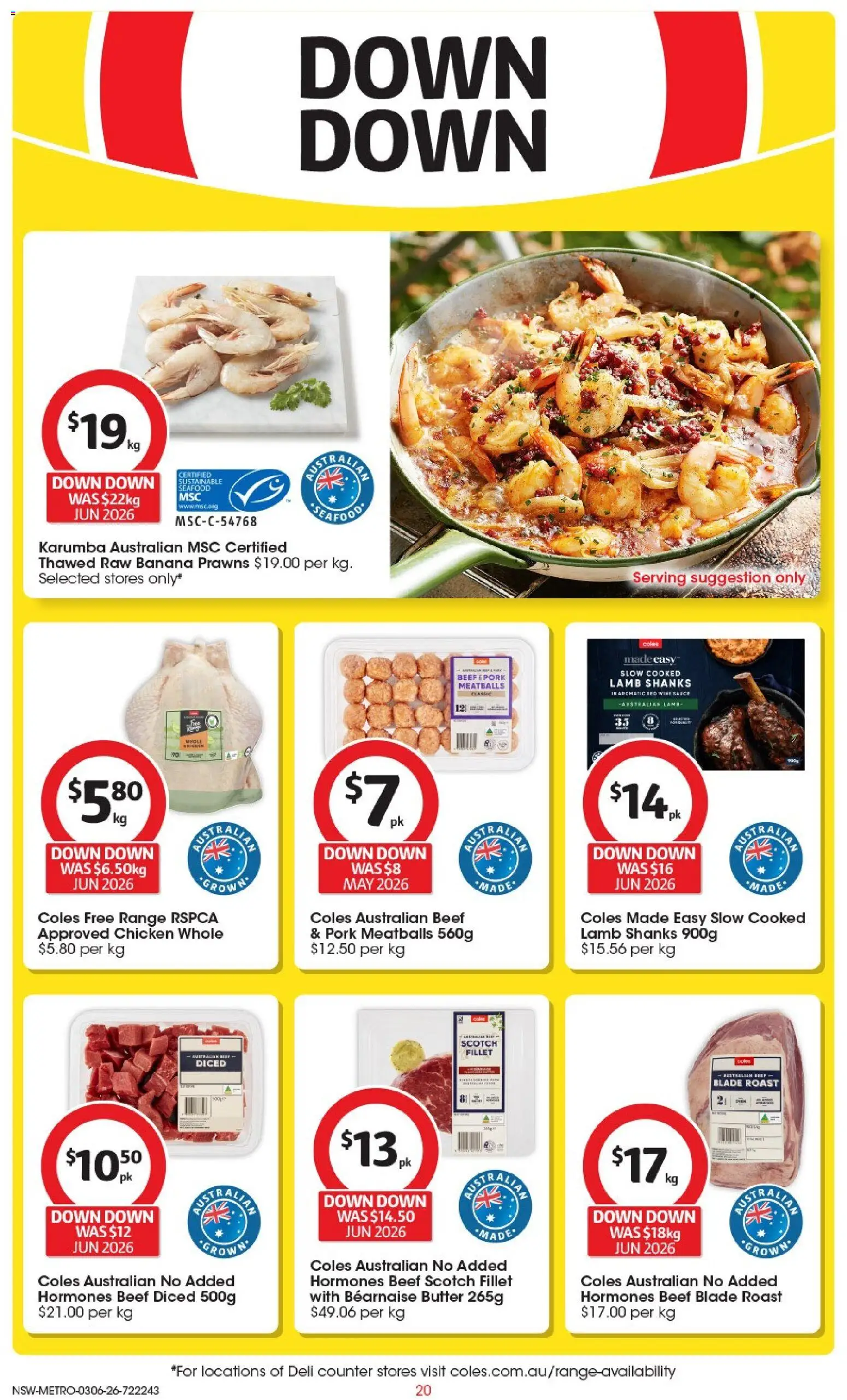 Coles catalogue from 03/06/2026 > Big discounts
